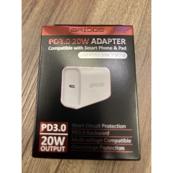 iPhone 15 pro max專用 iBRIDGE PD3.0 超強20W輸出 TYPE C充電插頭 | 蝦皮購物