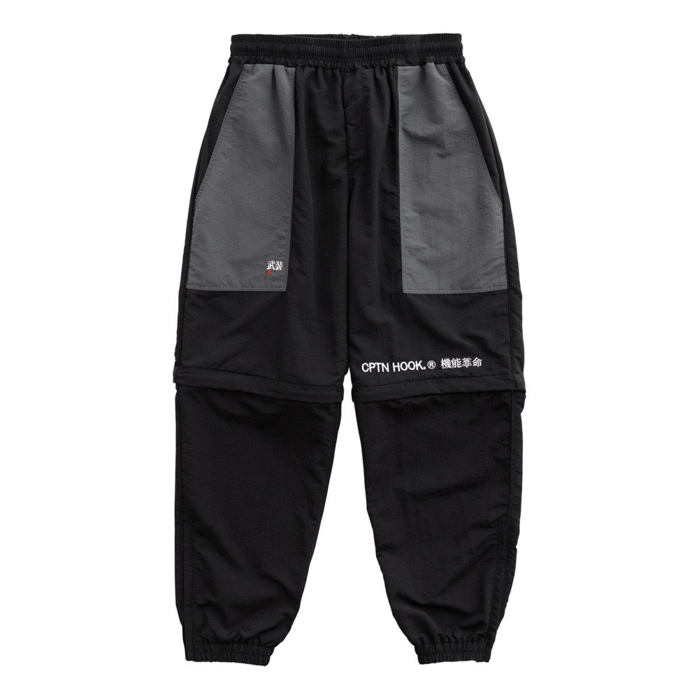 【CPTN HOOK】WATER REPELLENT SPLICE PANTS (黑色拼接)-M L XL- | 蝦皮購物