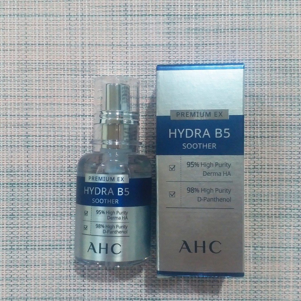 全新 韓國AHC 瞬效保濕B5微導玻尿酸精華 30ML / 有中文標籤 效期至2027.05.08 | 蝦皮購物