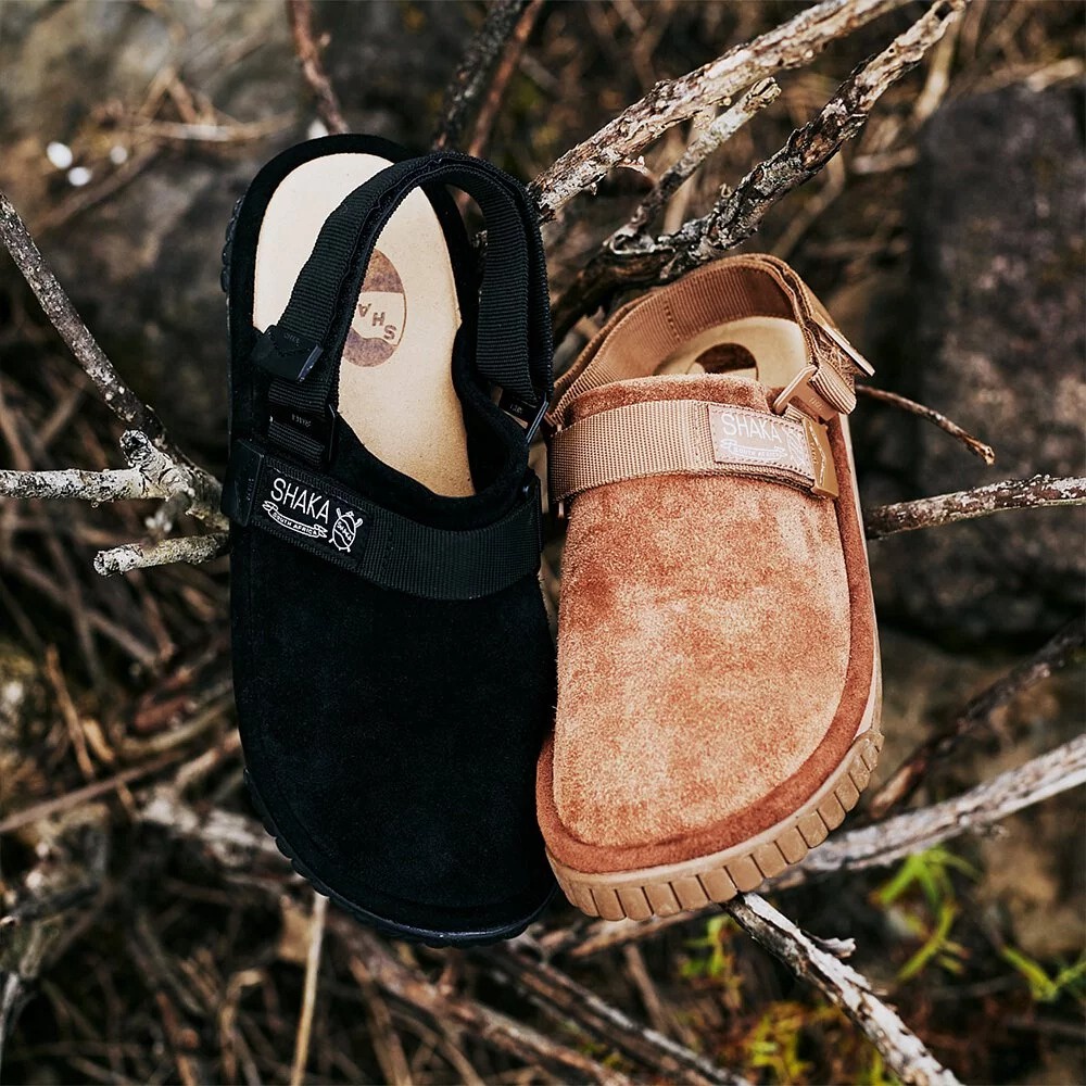 [SHAKA] SNUG CLOG SUEDE 麂皮休閒涼鞋 (433206) | 蝦皮購物