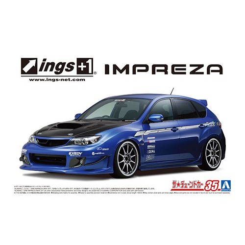 【上士】現貨 青島 1/24 Ings GRB Impreza WRX STI `07 SUBARU 20064 | 蝦皮購物