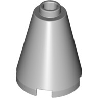 LEGO 6057616 14918 3942 淺灰色 2x2x2 圓錐 Nose Cone | 蝦皮購物