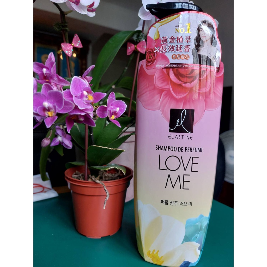 《金修》免運 可刷卡分期 全新 韓國 ELASTINE 伊絲婷 甜蜜愛戀奢華香水 洗髮精600ml 原價279 出清降漏 | 蝦皮購物