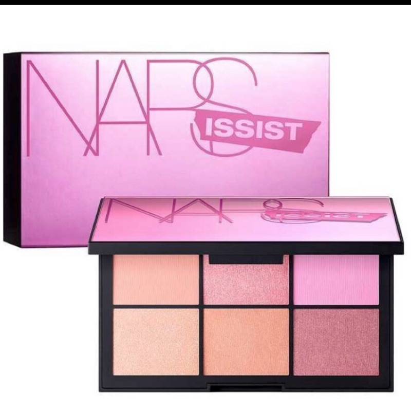 Nars NARSissist wanted check palette 自戀夢境6色頰彩盤 全新 腮紅盤 | 蝦皮購物