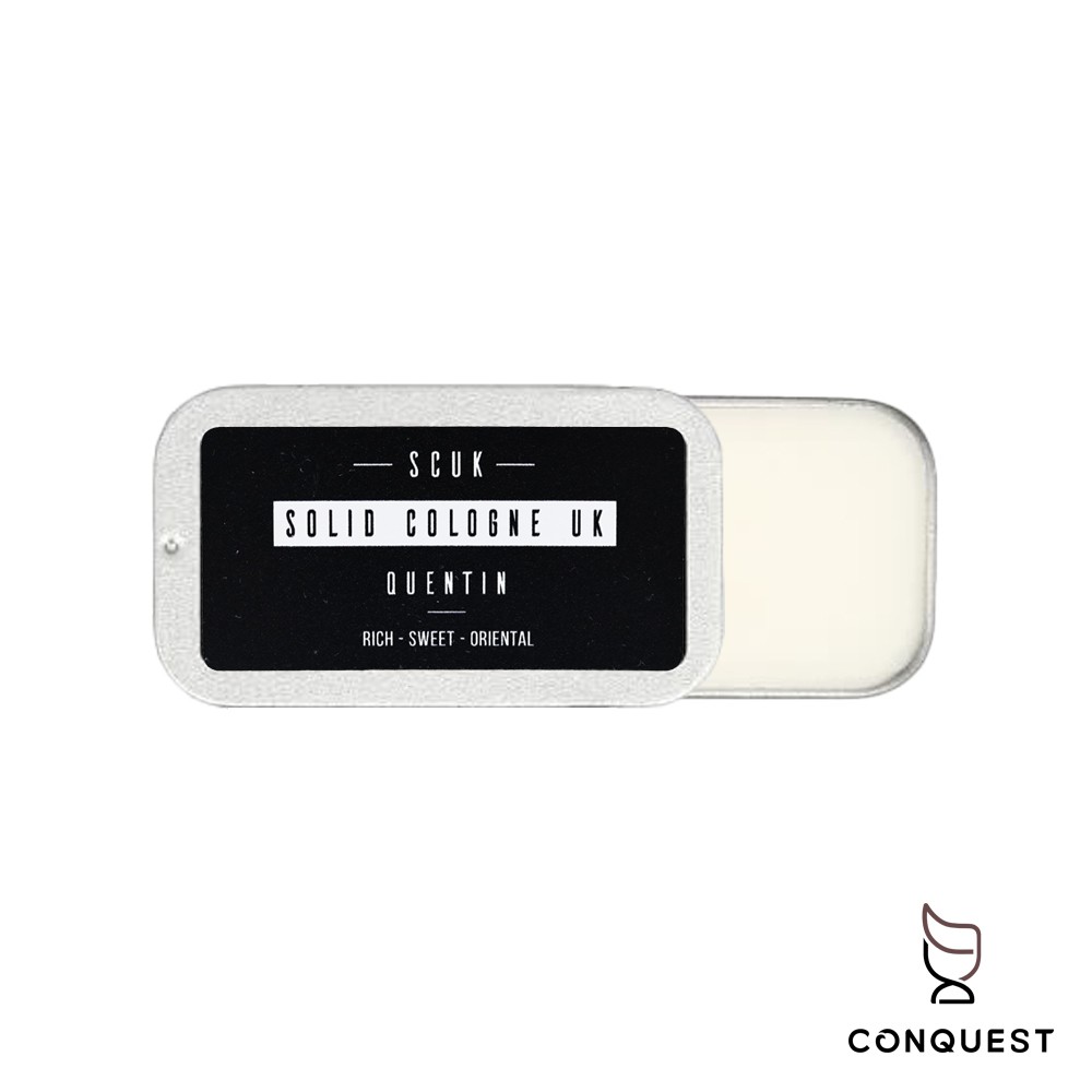 CONQUEST 】英國官方代理 Solid Cologne UK Quentin 固態古龍水 體香膏 香水攜帶方便 | 蝦皮購物