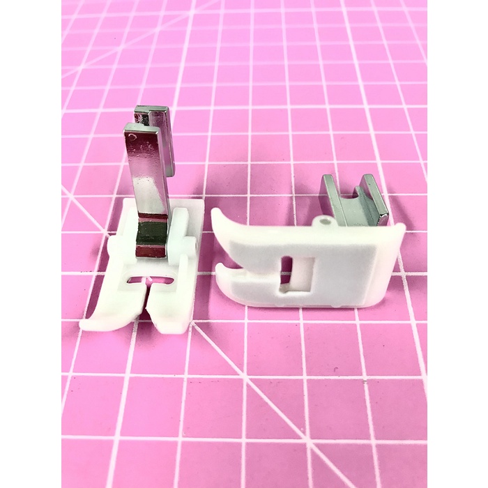 7301TS 鐵氟龍壓腳加腳徑, 適用勝家6, 9系列斜針縫紉機使用 | 蝦皮購物