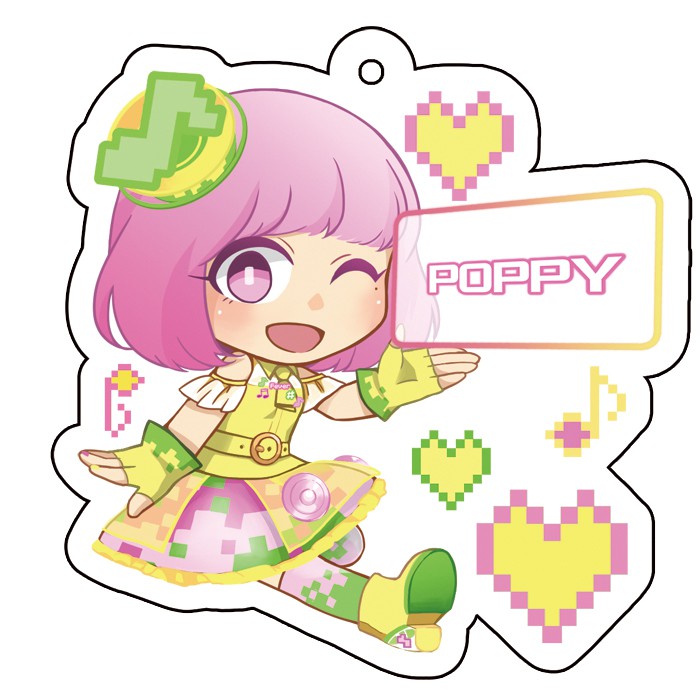 【假面騎士EX-AID 透明雙面壓克力吊飾】POPPY | 蝦皮購物