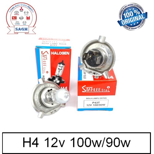 鹵素 H4 12V 100W/90W STANLEE 燈泡燈泡 | 蝦皮購物
