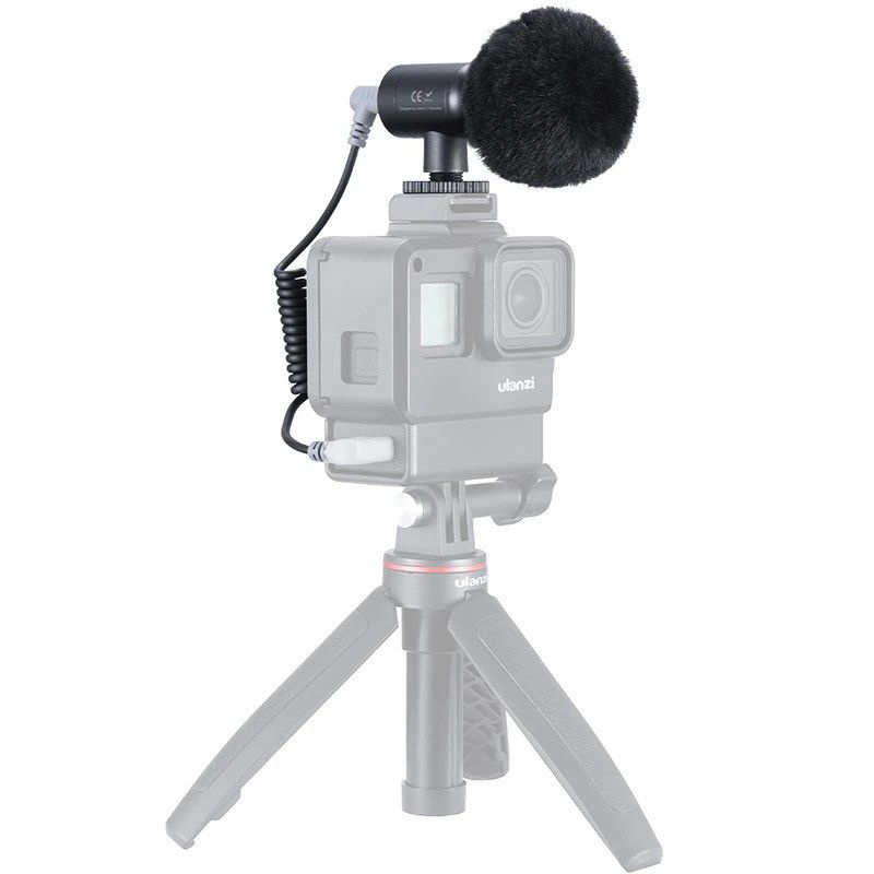 Ulanzi Sairen nano mic vlog 麥克風 YTR insta360 Gopro 直播 機頭麥 收音 | 蝦皮購物