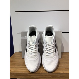 【ADIDAS】DURAMO 10 男款跑鞋 輕量 舒適 緩震 涼爽 透氣 支撐 白色 - GW8348 | 蝦皮購物