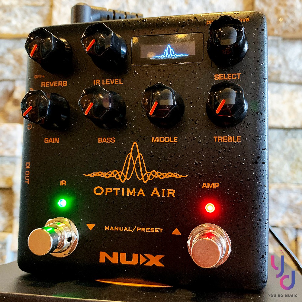 『優惠免運費』贈變壓器/導線 Nux Optima Air Preamp DI 效果器 電吉他 木吉他 都可用 | 蝦皮購物