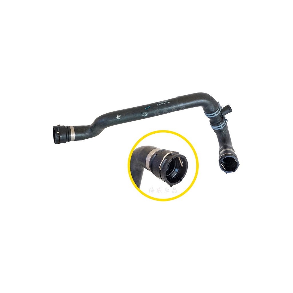 『海威車品』德國原廠 A4 B8 B8.5 水箱上水管 8K0122101G A5 Q5 | 蝦皮購物