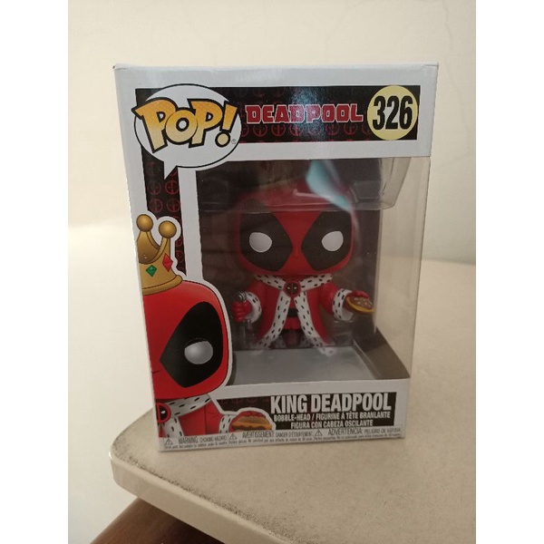 日版 漫威 MARVEL FUNKO POP 326 國王 死侍 KING DEADPOOL | 蝦皮購物