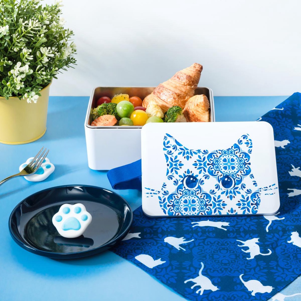 3C賣場 訊想 InfoThink 花磚系列 行動 加熱 便當盒 - 110V供電 附(日式包袱巾用法)一條 + 鬆緊帶 | 蝦皮購物