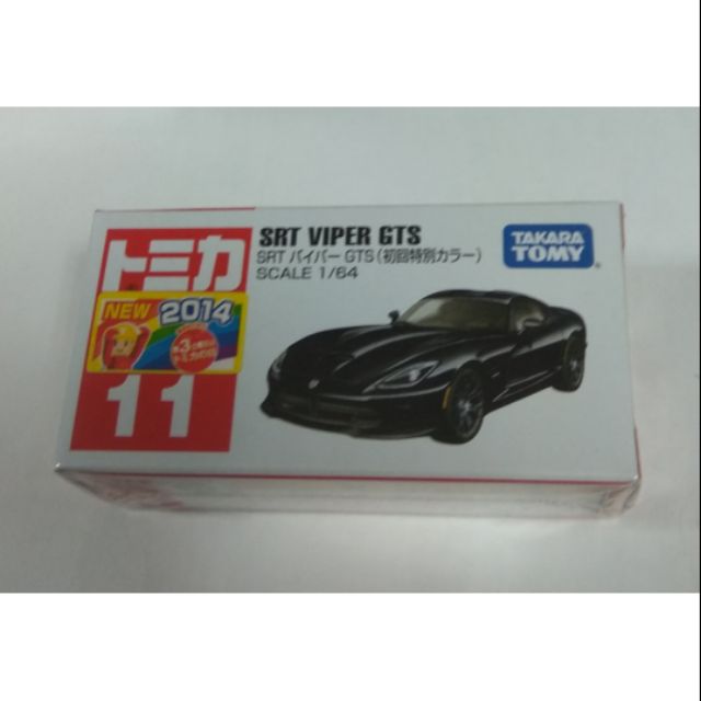 TOMICA 11 NO.11 SRT VIPER GTS 初回 | 蝦皮購物