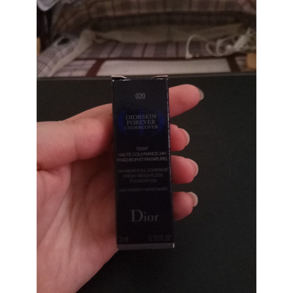 (全新現貨)Dior迪奧-超完美特務粉底液3ml(#020) | 蝦皮購物
