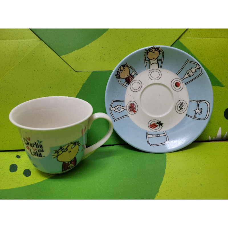 Charlie and Lola咖啡杯盤組 | 蝦皮購物