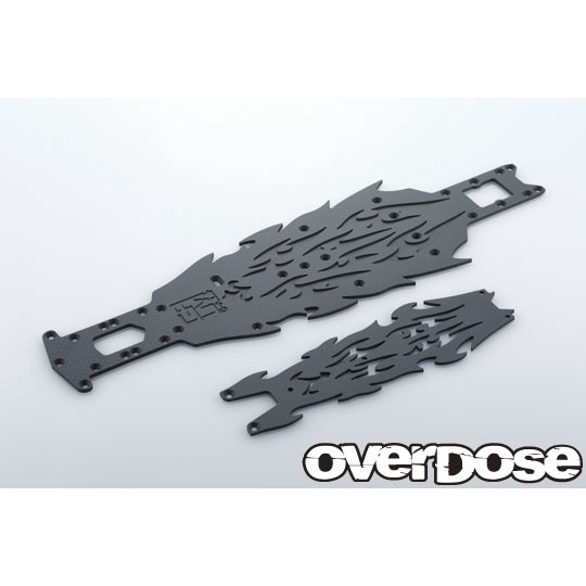 *TSR* 1/10日本 OverDose GALM 遙控模型甩尾車架改裝升級 碳纖維底盤 CHASSIS OD2770 | 蝦皮購物