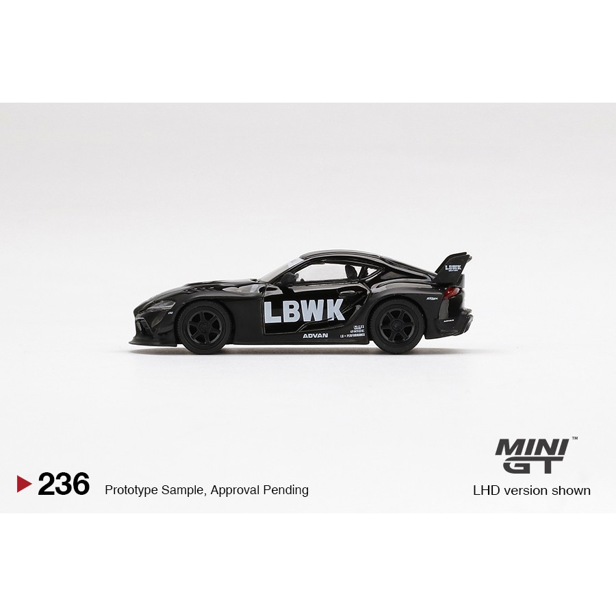 Mini GT 236 右 LB★WORKS Toyota GR Supra Black | 蝦皮購物