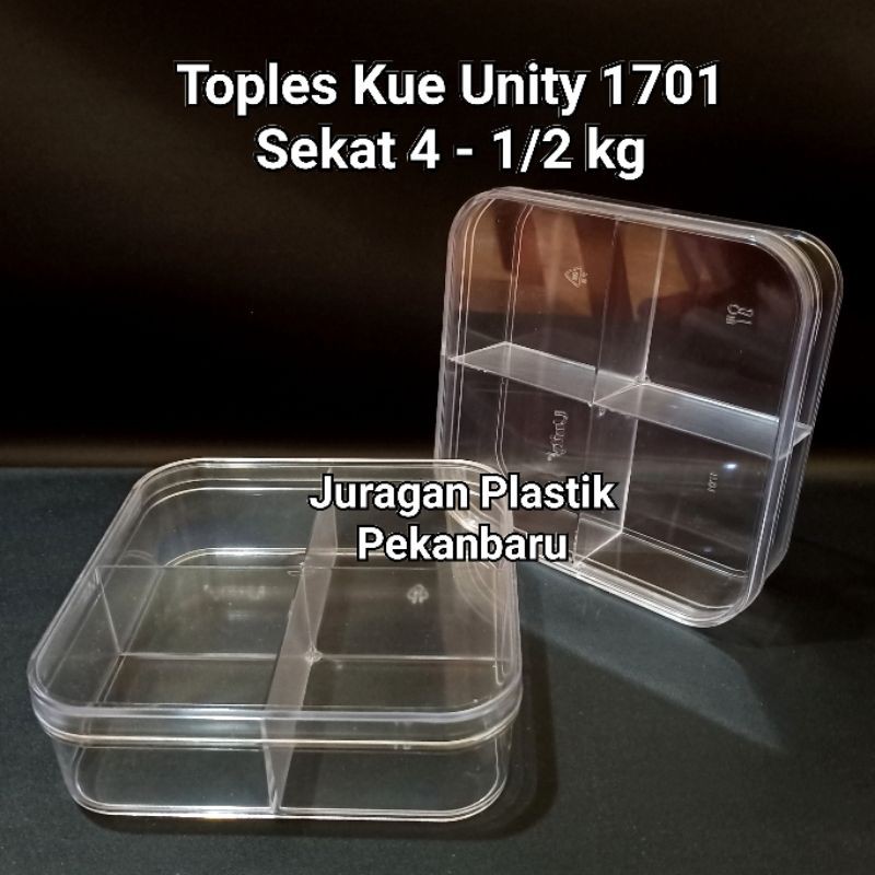 Unity Jar 蛋糕罐 1/2 kg 1701 隔板 4 內容 1 打方盒隔板 500 克 | 蝦皮購物