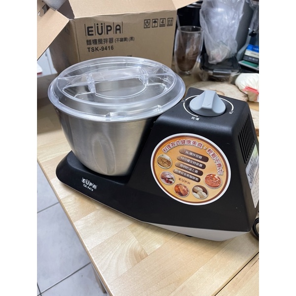 近全新/9.5成二手/EUPA 攪拌器 攪拌機 第三代小黑TSK-9416 麵團攪拌器 | 蝦皮購物