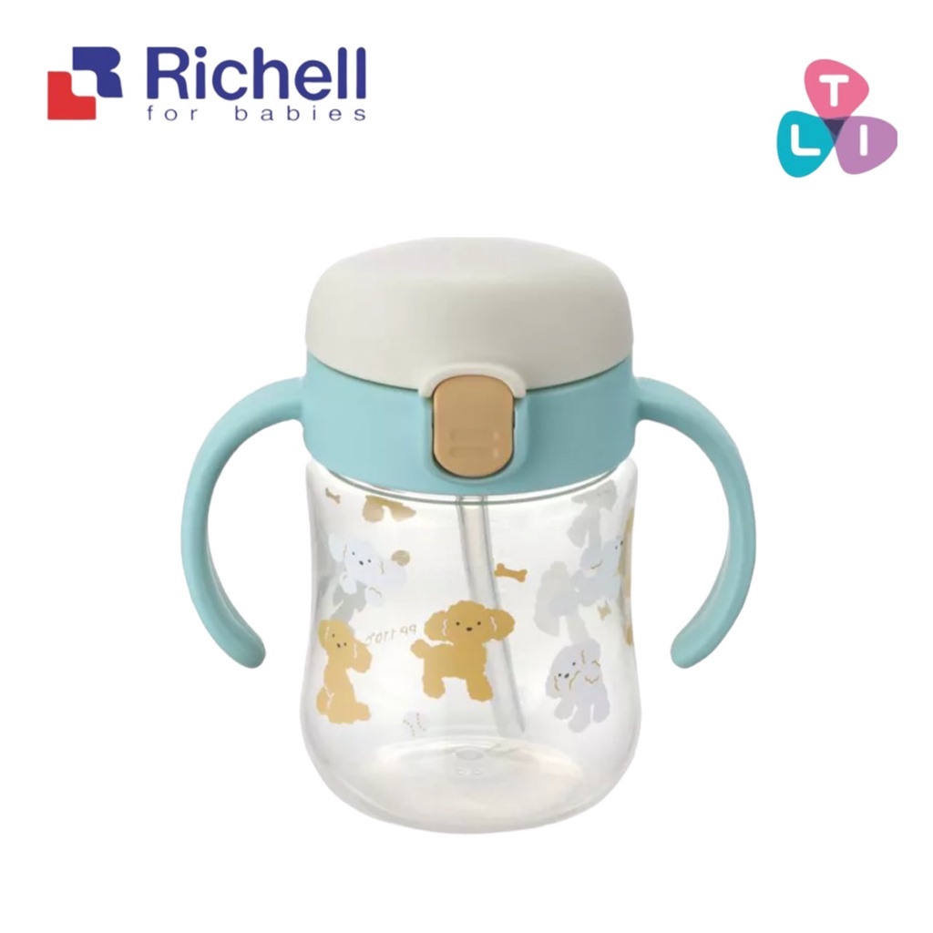 Richell 利其爾 TLI鴨嘴吸管水杯200ML | 蝦皮購物
