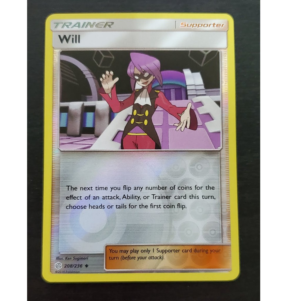 『Micky Lab』美版 Pokemon TCG SM12 208/236 Will | 蝦皮購物