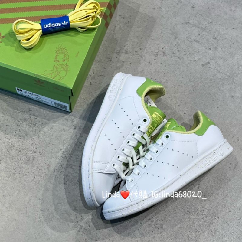 Linda ️代購 Adidas Disney 公主與青蛙 x Stan Smith 經典鞋 女鞋 白鞋 HP5578 | 蝦皮購物
