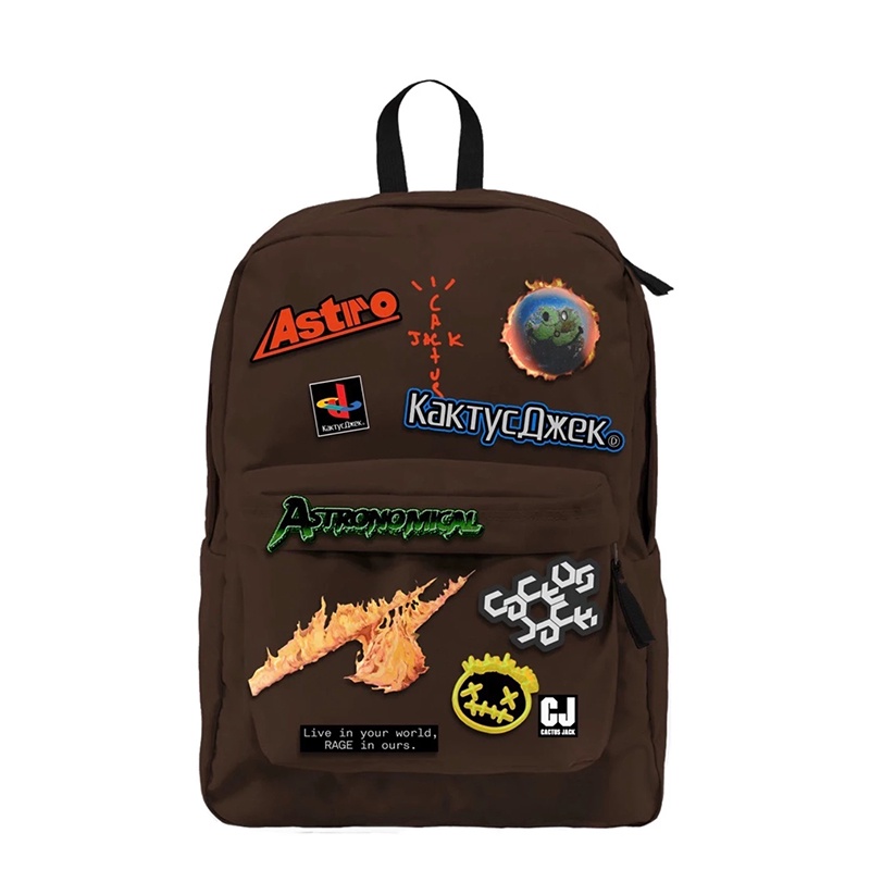 Travis Scott Cactus Jack Backpack 後背包 | 蝦皮購物