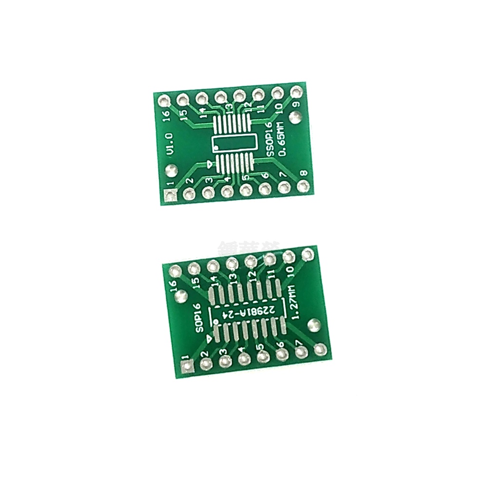 SOP16 SSOP16 TSSOP16 SMD轉DIP DIP 0.65 / 1.27mm PCB 轉接板 | 蝦皮購物