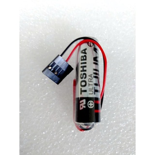 全新 ER6VC3N ER6V / 3.6V 帶5P接頭 東芝TOSHIBA PLC鋰電池 帶5孔插頭 | 蝦皮購物
