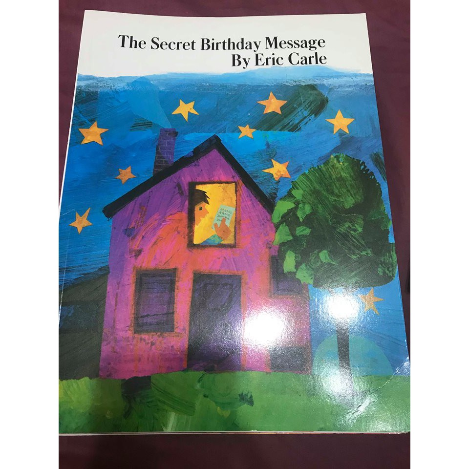 The Secret Birthday Message by Eric Carle | 蝦皮購物