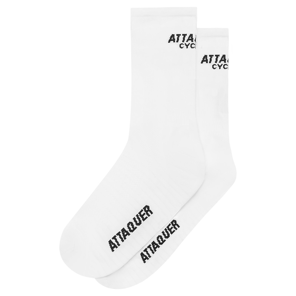 【ATTAQUER】ATTAQUER Socks Club Logo White 白色 | 蝦皮購物