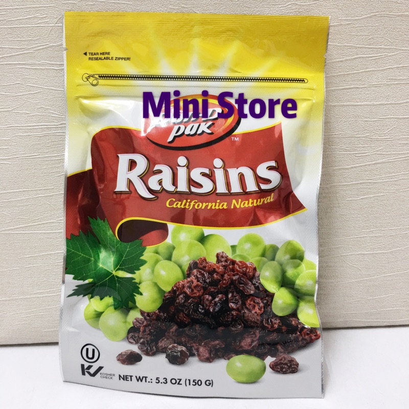 DAND PAK RAISINS 葡萄乾 150g即期促銷50元 | 蝦皮購物