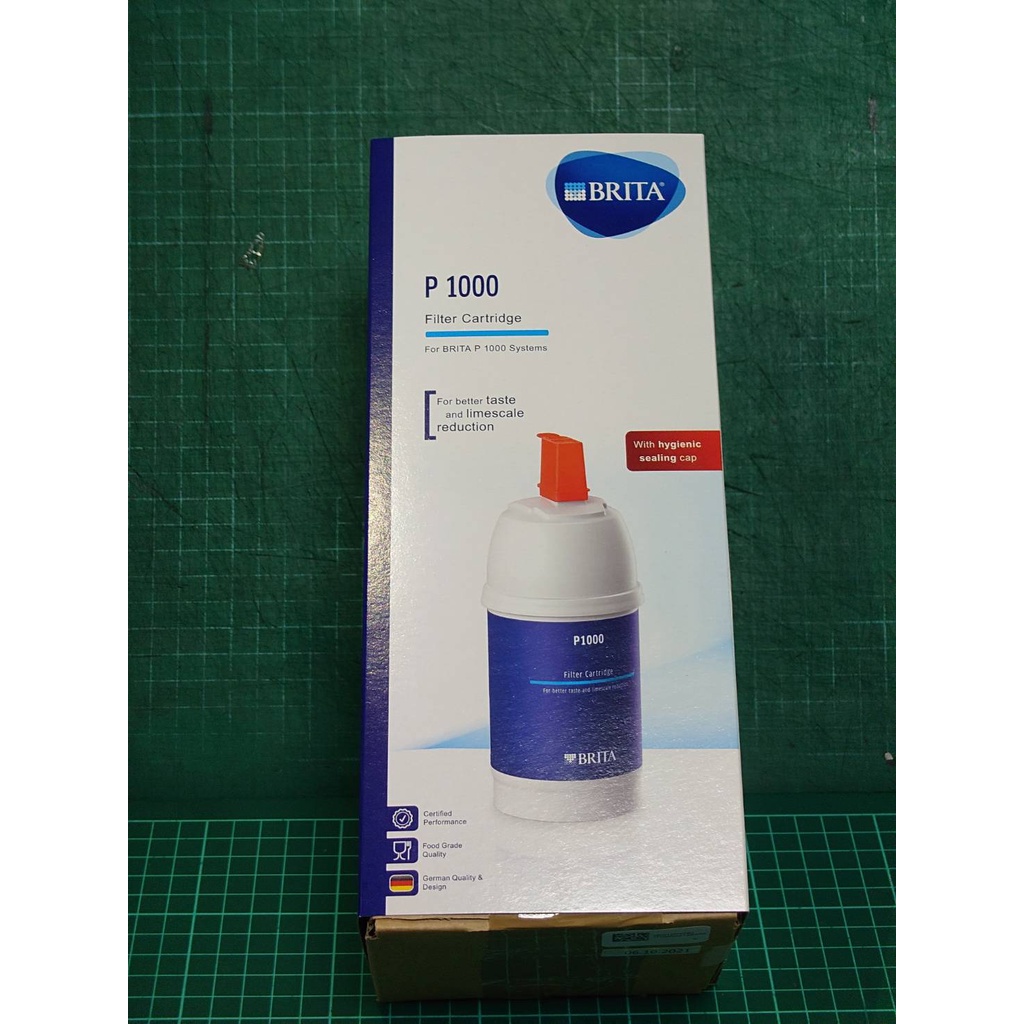 全新公司貨 BRITA P1000 硬水軟化型濾芯1入 櫥下型濾心 德國原裝進口 | 蝦皮購物