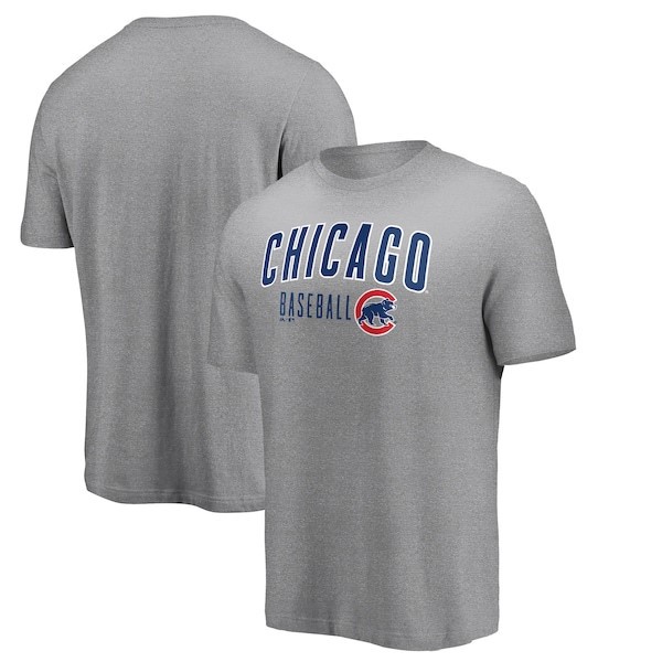 【男生T-Shirt】芝加哥小熊隊 | Chicago Cubs | 灰色基本款 | 艾拉美國代購 | 蝦皮購物