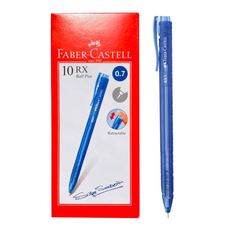 【輝柏Faber-Castell】RX-7 0.7mm 酷溜原子筆 | 蝦皮購物
