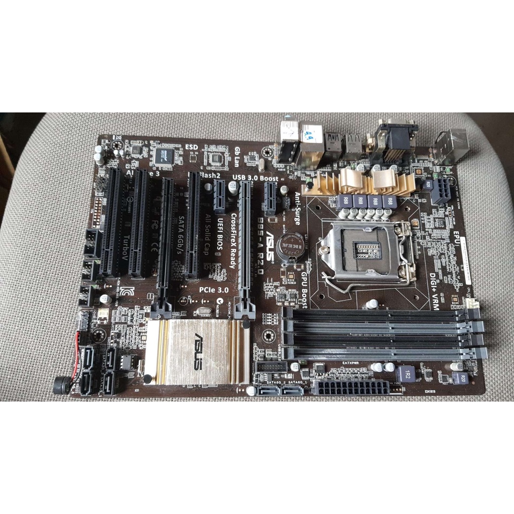 含稅 華碩 B85-A R2.0 附檔板 DDR3 1150 保固1個月 10M616 | 蝦皮購物
