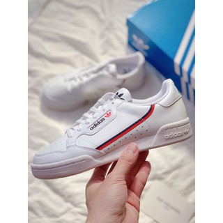 代購♦️Adidas Continental 80 白色 藍紅 紅線 小白鞋F99787 G27706 | 蝦皮購物