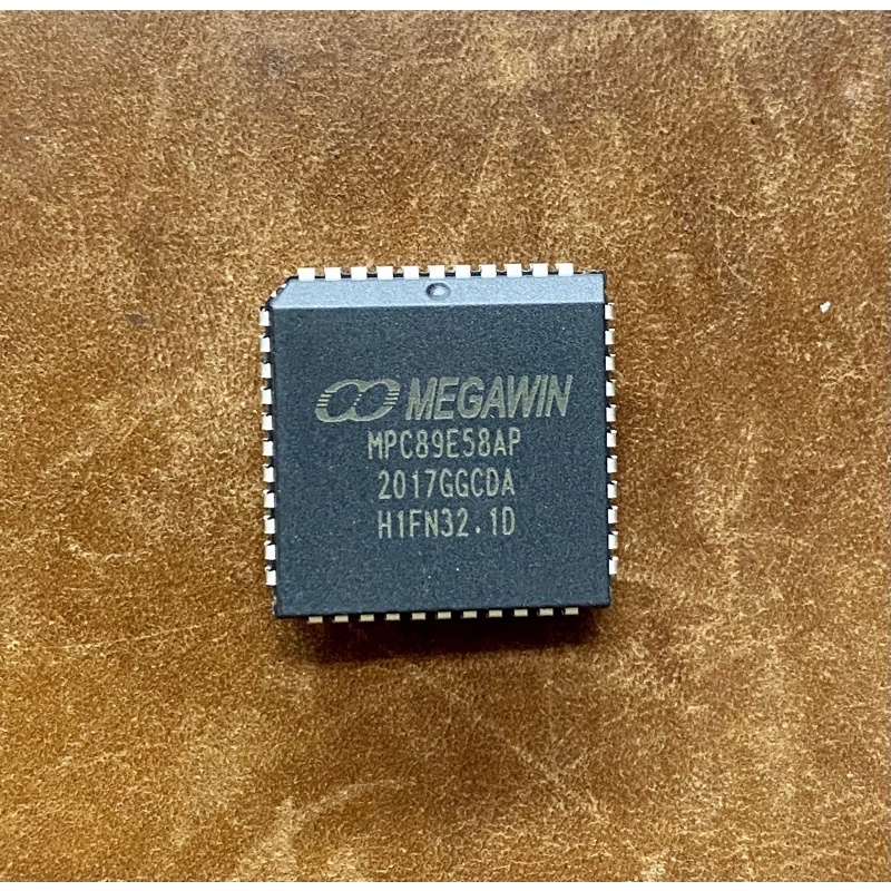 [台灣現貨] 原廠全新 Megawin 8051 MCU MPC89E58AP PLCC44封裝 | 蝦皮購物