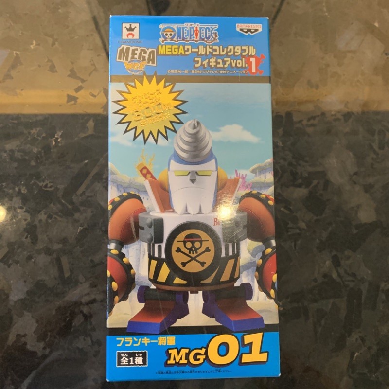 日版 全新未拆 WCF 航海王 MEGA 海賊王 佛朗基將軍 佛朗基 MG01 | 蝦皮購物