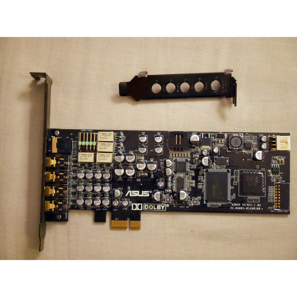 華碩 ASUS Xonar DX 7.1 內接PCIE 音效卡 | 蝦皮購物