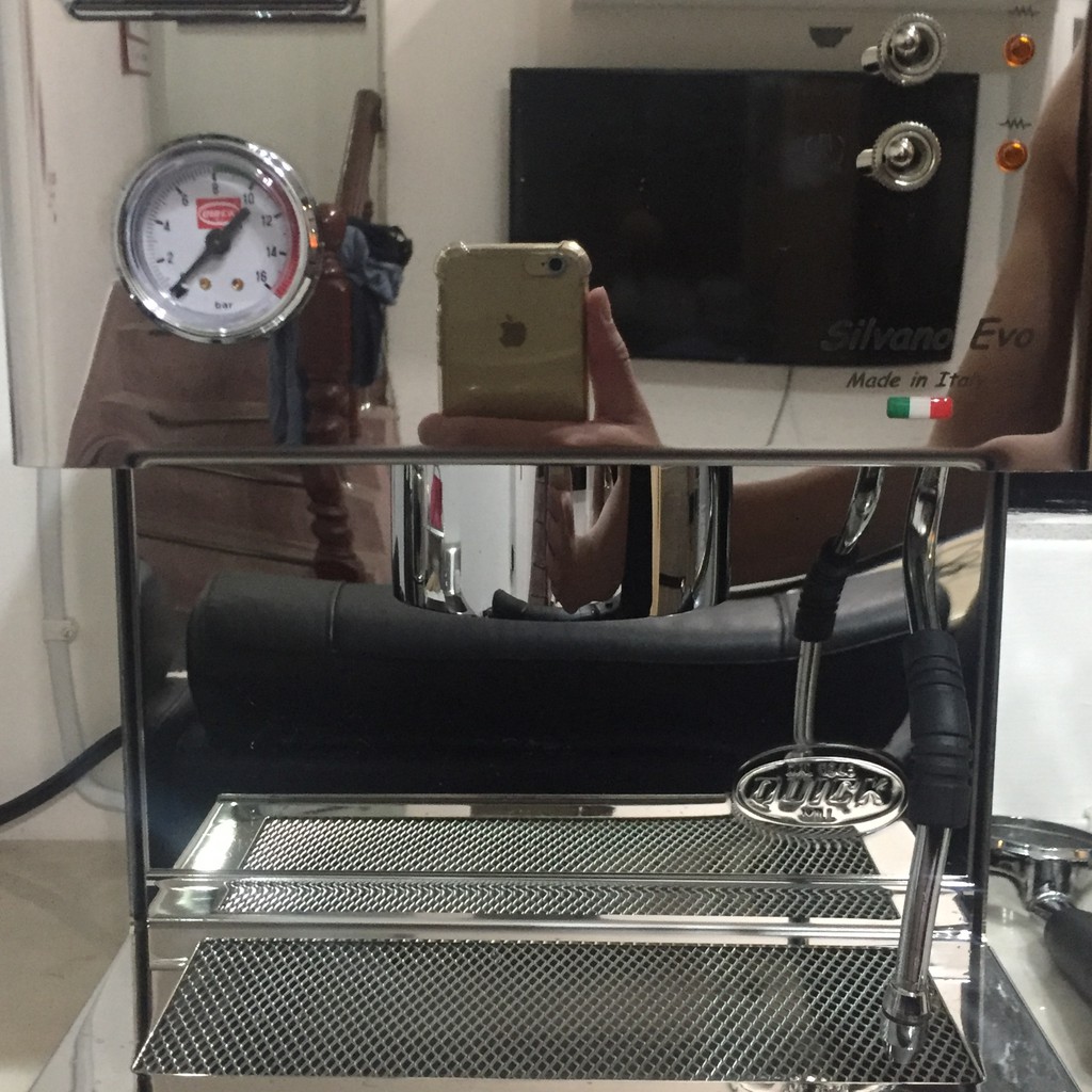 [降價]QUICK MILL Silvano Evo 2017年7月購入 半自動 咖啡機 義式 | 蝦皮購物