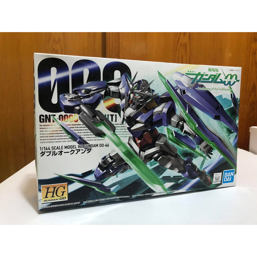 全新 HG 1/144 鋼彈OO劇場版 量子 能天使 OOQ 00Q | 蝦皮購物