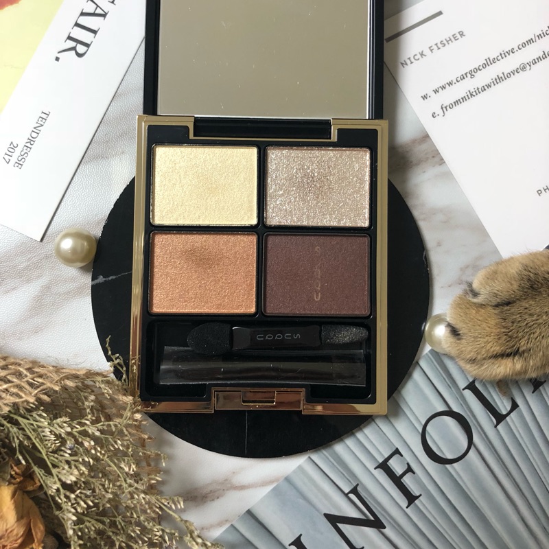 [二手/全新]日本專櫃品牌SUQQU 晶采立體眼彩盤#08光焦 5.6g 春季彩妝 | 蝦皮購物