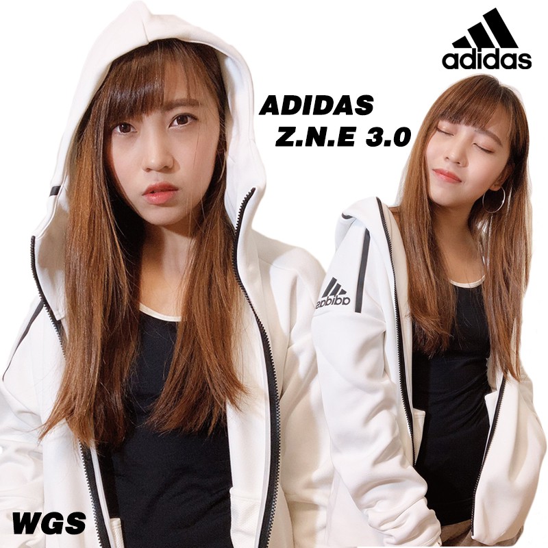 ADIDAS Z.N.E. HOODIE 3.0 CY9903白色 DM5543黑色 零秒解鎖 彭于晏 貝克漢 | 蝦皮購物