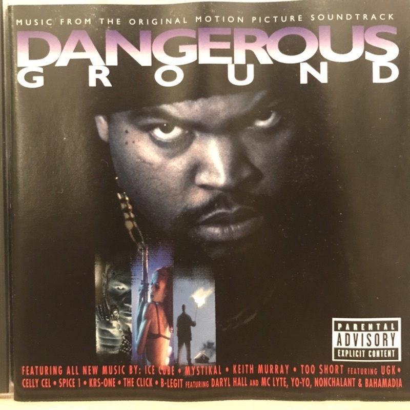 [電影原聲帶] Dangerous Ground (驚爆死亡角) 1997 ICE CUEB主演 西岸黑幫饒舌風格收錄 | 蝦皮購物