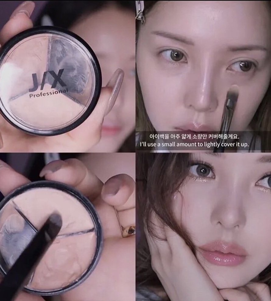 現貨 韓國正品 JIX professional 三色遮瑕盤 遮瑕膏 pony推薦 JX J/X 遮瑕 | 蝦皮購物