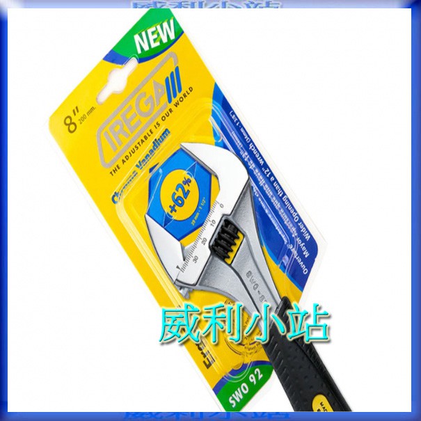 【威利小站】西班牙製 IREGA SWO 92 6"/6吋 8"/8吋 大開口型 活動板手 工作 拆卸螺絲 | 蝦皮購物