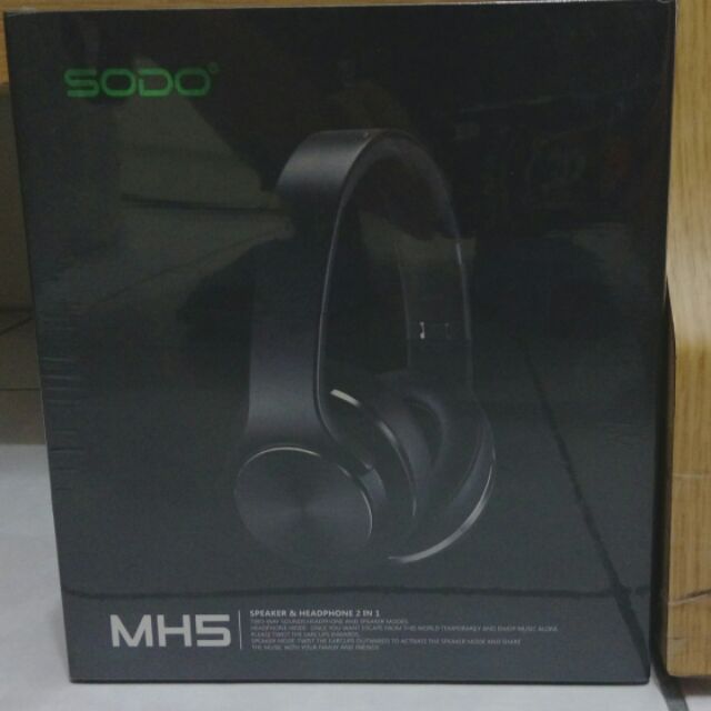 SODO 耳罩式耳機 MH5 全新 未拆封 | 蝦皮購物